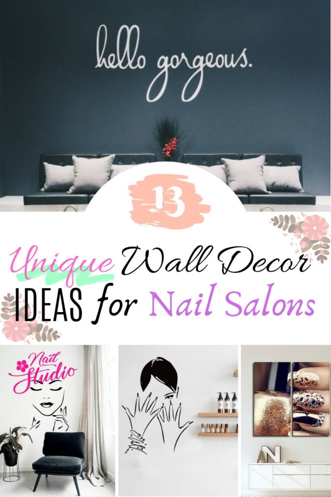 13 Unique Nail Salon Wall Decor Ideas Not to Be Missed